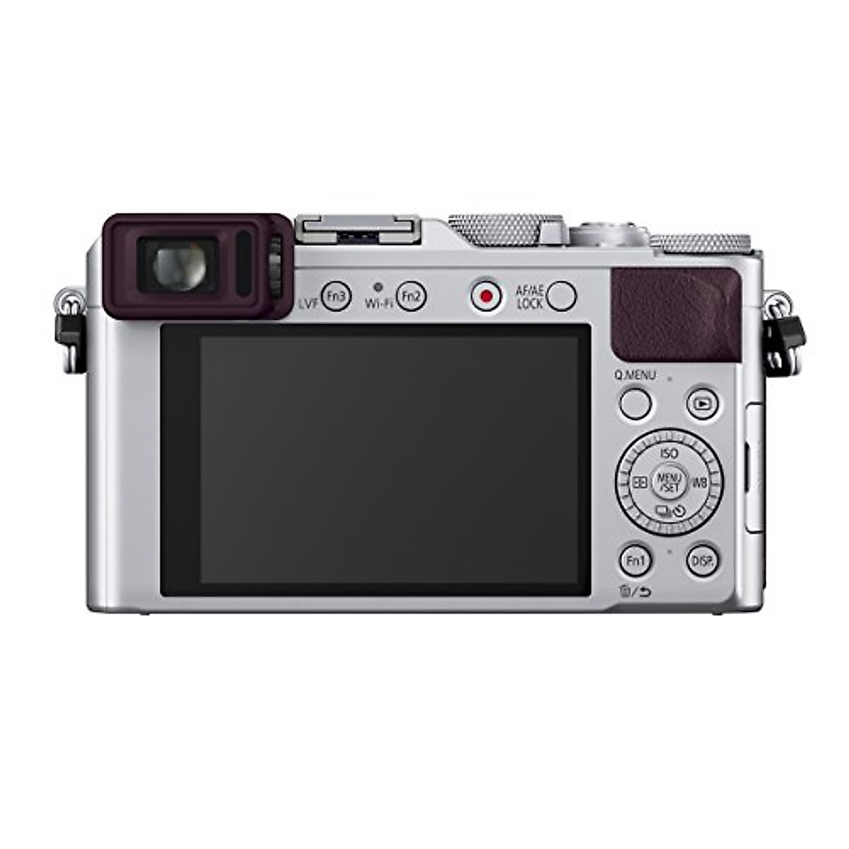 Panasonic Lumix DMC-LX100 Digital Camera, 12.8MP, 3.0-Inch Display, 24-75mm Leica DC Vario-Summilux f/1.7-2.8 Lens, 4K Ultra HD Video, HDMI/USB, Wi-Fi, NFC (Silver)