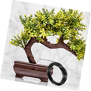 EXCEART 1 Set Aluminum Wire Set DIY Kits Green Wire Green Suits Hand Molding Kit Metal Frame Green Plants Metal Plants Greenery Weaving Kit Plant Training Wire Copper to Weave Molding Line