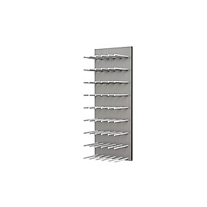 Fusion Wine Wall Cork-Out (3 Foot) (Alumasteel) (Satin Aluminum Peg)