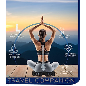 Seat Cushion for Tailbone Pain Relief - Ergonomic Coccyx Pillow for Tailbone Pain - Portable Seat Cushion for Travel, Home, Office, Car Drivers and Computer Desk Chairs