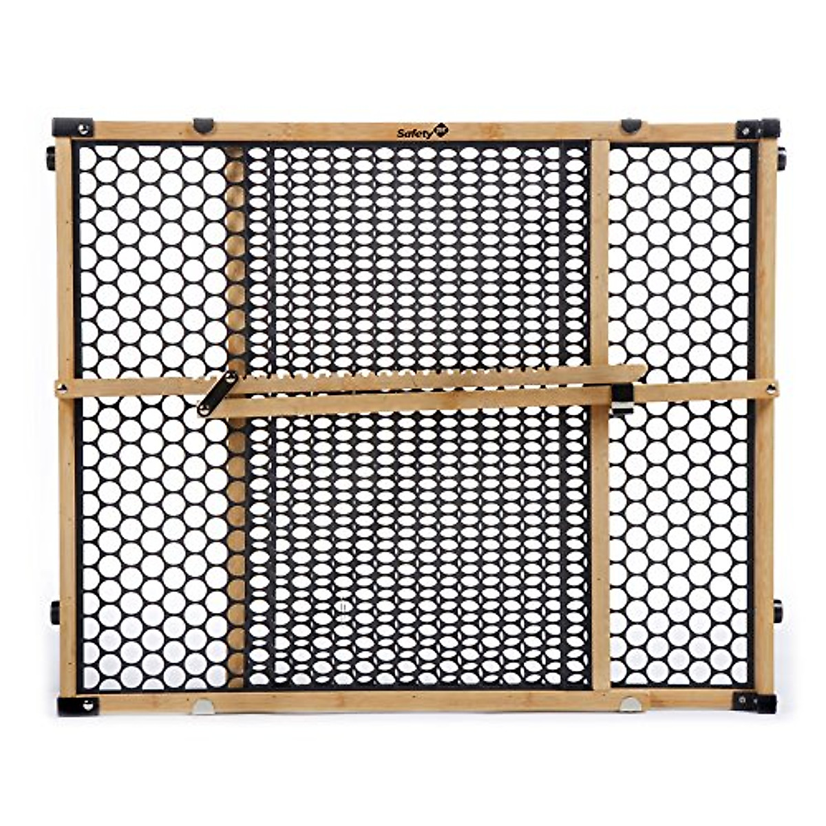 Safety 1st Eco-Friendly Nature Next Bamboo Gate, Bamboo and Black, Fits Spaces between 28" and 42" Wide
