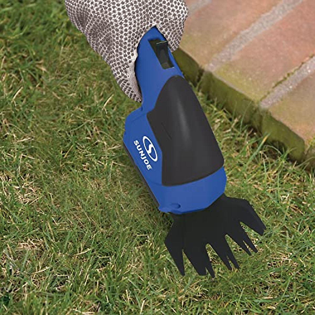 Sun Joe HJ604C-SJB-P2 2-in-1 Cordless Grass Shear + Hedger, 7.2 V (Blue)