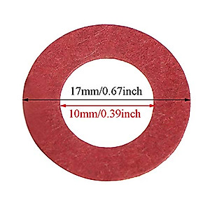 Maxmoral 200pcs 18650 Lithium Battery Insulator Rings Hollow Paper Pad Electrical Insulation Ring Adhesive Cardboard Sticker(Red+Green)