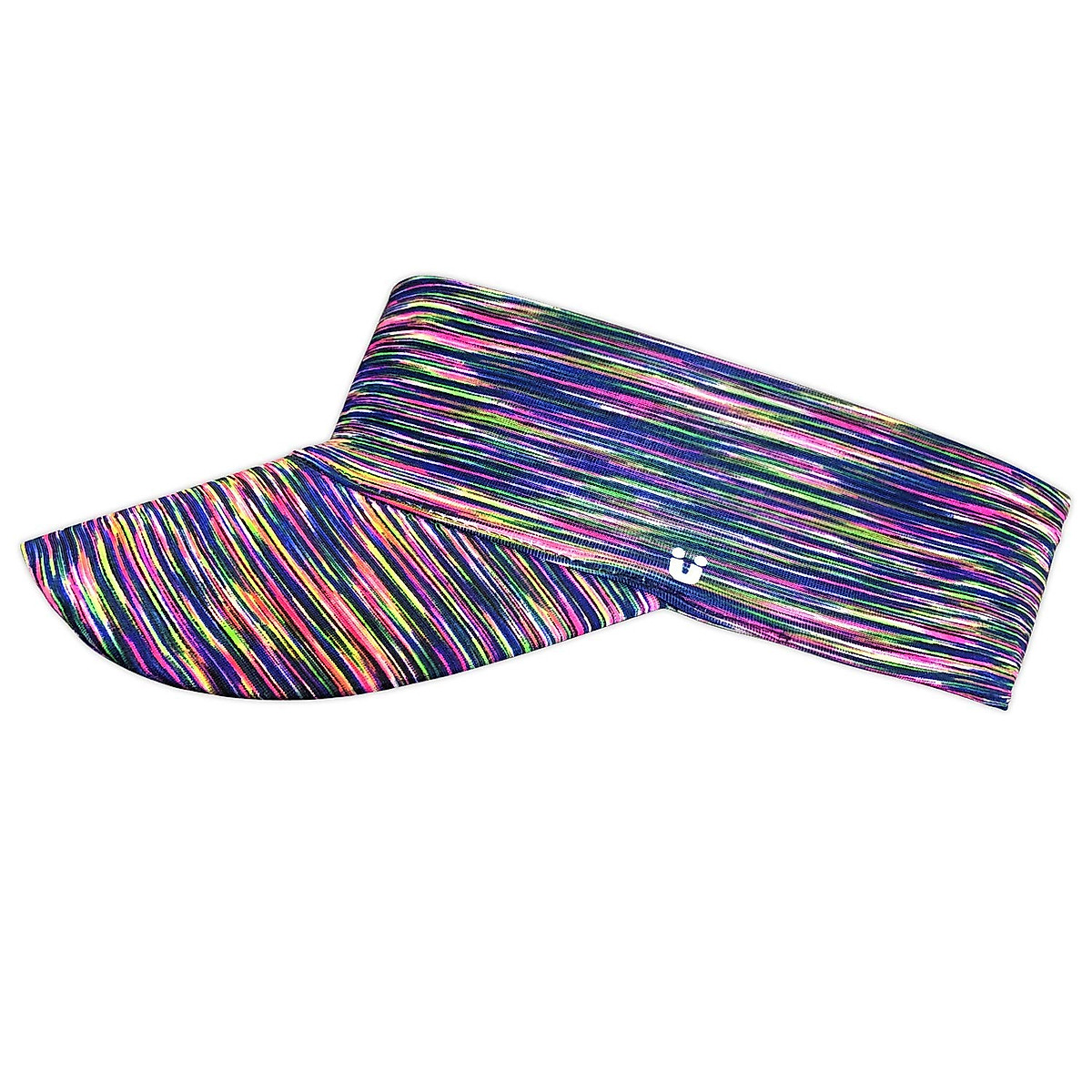 Scunci Sporty Visor Headwrap, Super stretchy and comfy, One Size, Assorted Colors (1-Count)