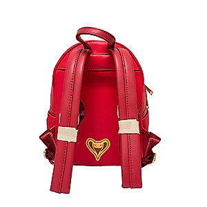 Loungefly Exclusive Disney Aladdin Jasmine and Jafar Snake Double Strap Shoulder Bag