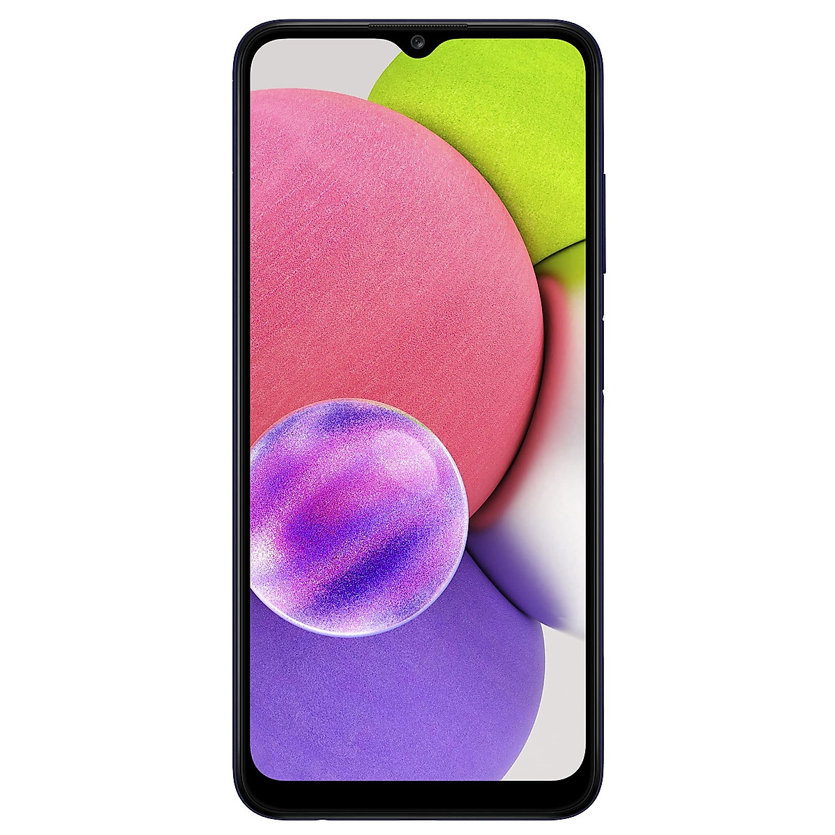 SAMSUNG Galaxy A03S 4G LTE (NOT 5G) 6.5" HD+ Triple Camera 5000mAh Battery, Dual Sim GSM Unlocked Global 4G Volte (NOT VERIZON/Boost) International Model A037M/DS (Blue, 64GB + 4GB)