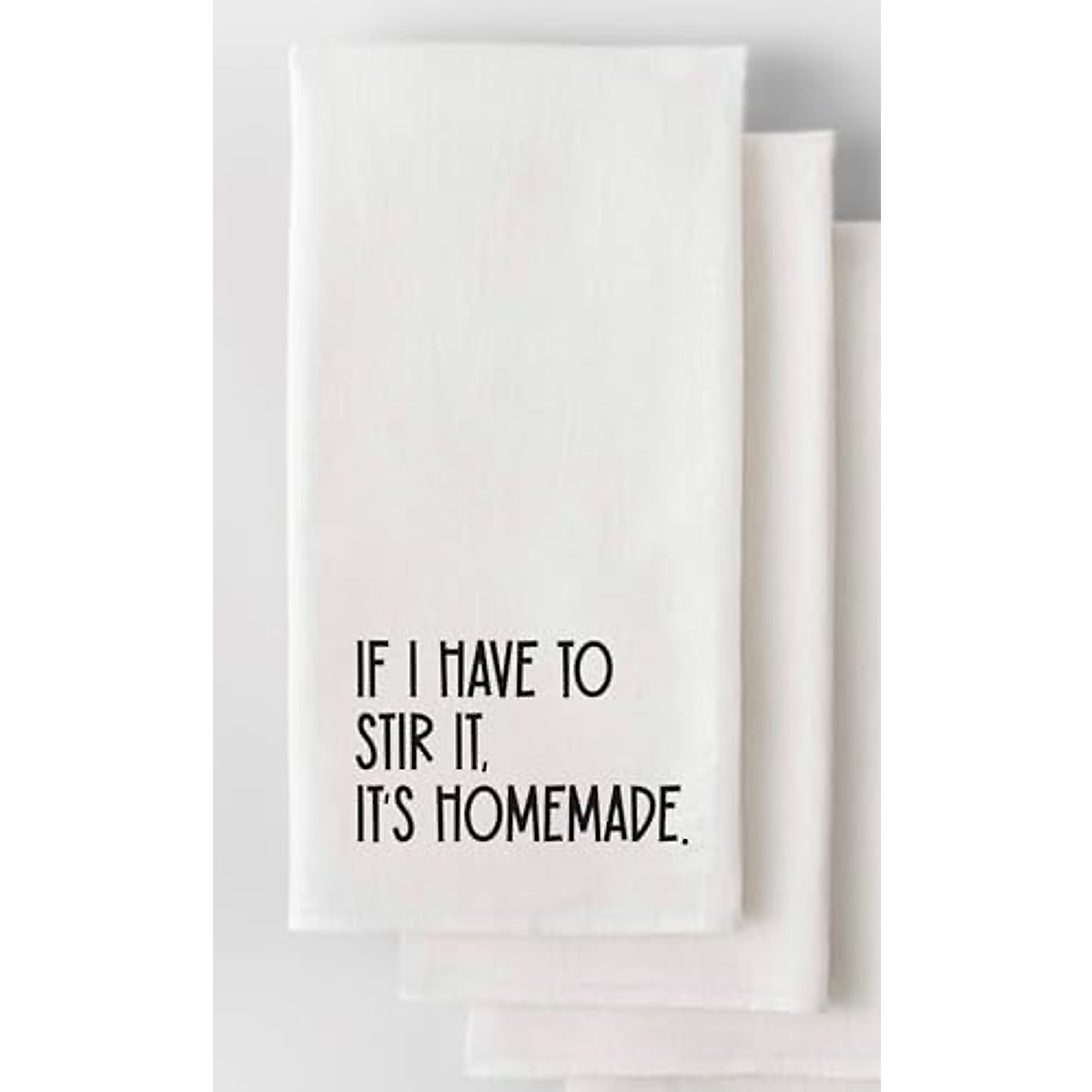 If I have to stir it, it's homemade.