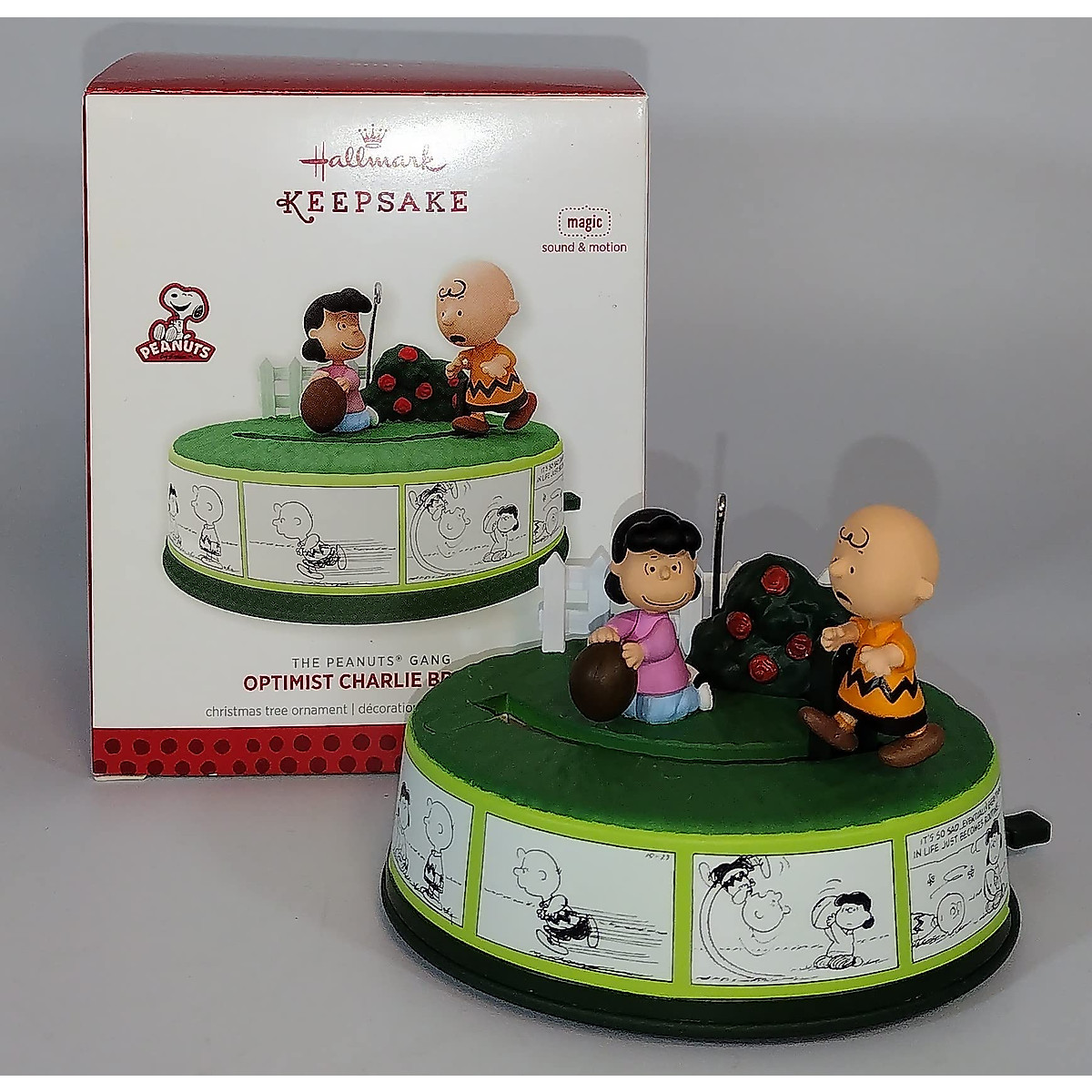 Optimist Charlie Brown - The Peanuts Gang 2013 Hallmark Ornament