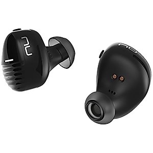 NuForce Optoma BE Free8 Truly Wireless Premium Earphones with 16h Battery Life, AAC+aptX, SpinFit Ear Tips and Charging case