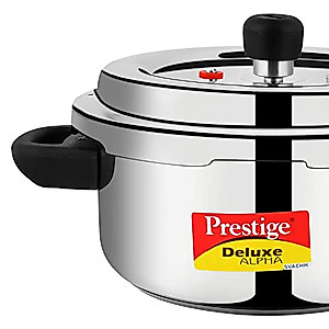 Prestige PRASV3 Pressure Cooker, 3 Liter, Silver