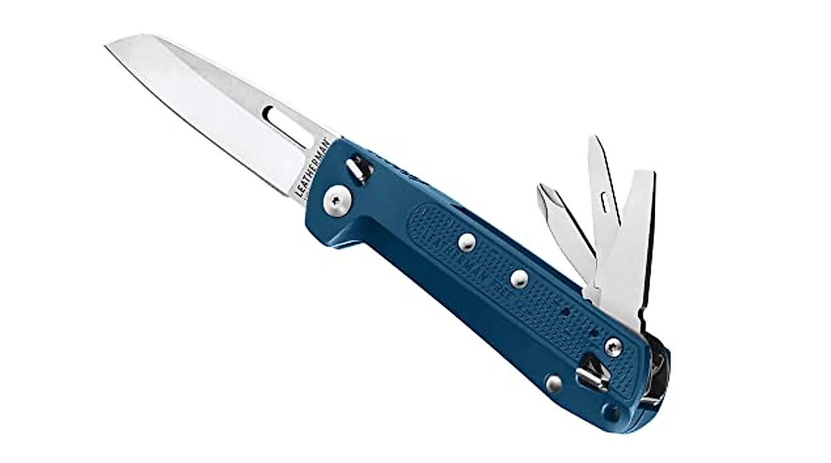 LEATHERMAN Free K2 EDC Pocket Multitool - 8 Tools in 1