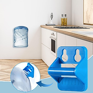 Barydat 4 Pcs Ice Bucket Hanger Bracket Ice Bucket Holder Compatible with Saf T Ice Tote for Ice Bucket Storage Ice Management Accessory Ice Bucket Sanitary Drying, Blue