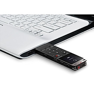 Sony ICDUX560BLK Digital Voice Recorder 1" Black