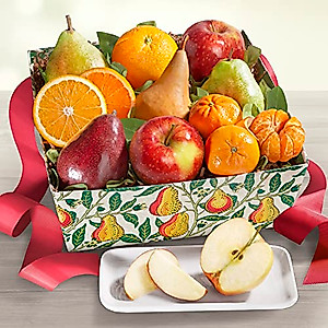 Orchard Favorites Fruit Basket Gift, 10 Piece Set