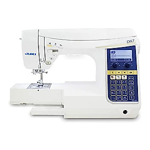 Juki HZL-DX7 Sewing Machine with 287 Stitch Patterns and 4 Fonts