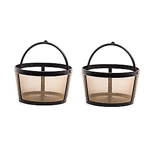 4-Cup Basket Style Permanent Coffee Filters for Mr. Coffee 4 Cup Coffeemakers, Set of 2 (2.9IN)
