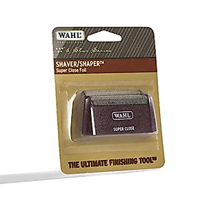 Wahl Professional 5 Star Series Shaver Shaper Replacement Super Close Silver Foil, Super Close Shaving for Professional Barbers and Stylists - Model 7031-400