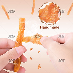 Pawant Dog Treats Chicken Wrapped Sweet Potato Dog Treats, Puppy Training Snacks, Rawhide Free Treats 0.5lb/227g