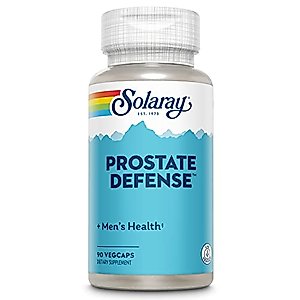 SOLARAY Prostate Defense, Veg Cap (Btl-Plastic) | 90ct