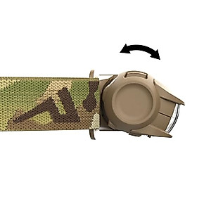 Princeton Tec Remix LED Headlamp (450 Lumens, Multicam w/Red LEDs) (RMX300-RD-MC)
