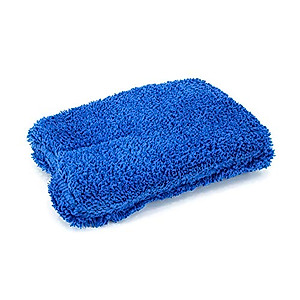 [Wheel Fingers] Microfiber Rim and Wheel Half Mitts (6" x 4.5" x 1") 4 Pack (Non-Split)