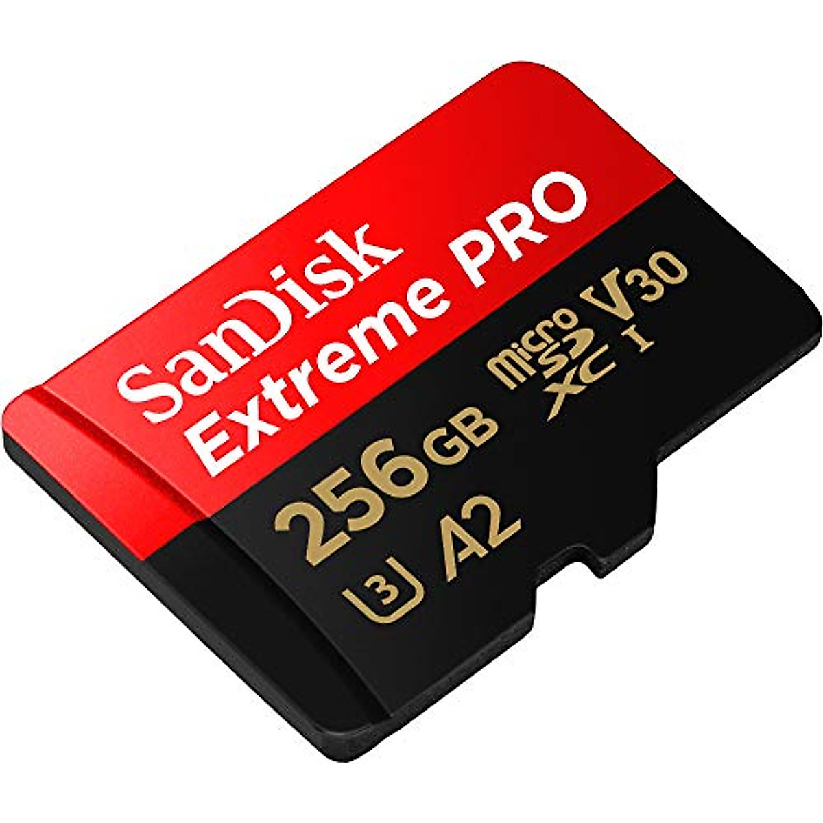 SanDisk 256GB Extreme Pro Durable, Captures 4K UHD Video, 200MB/s Read and 140MB/s Write microSD UHS-I Card for Recording Outdoor Adventures and Weekend Trips