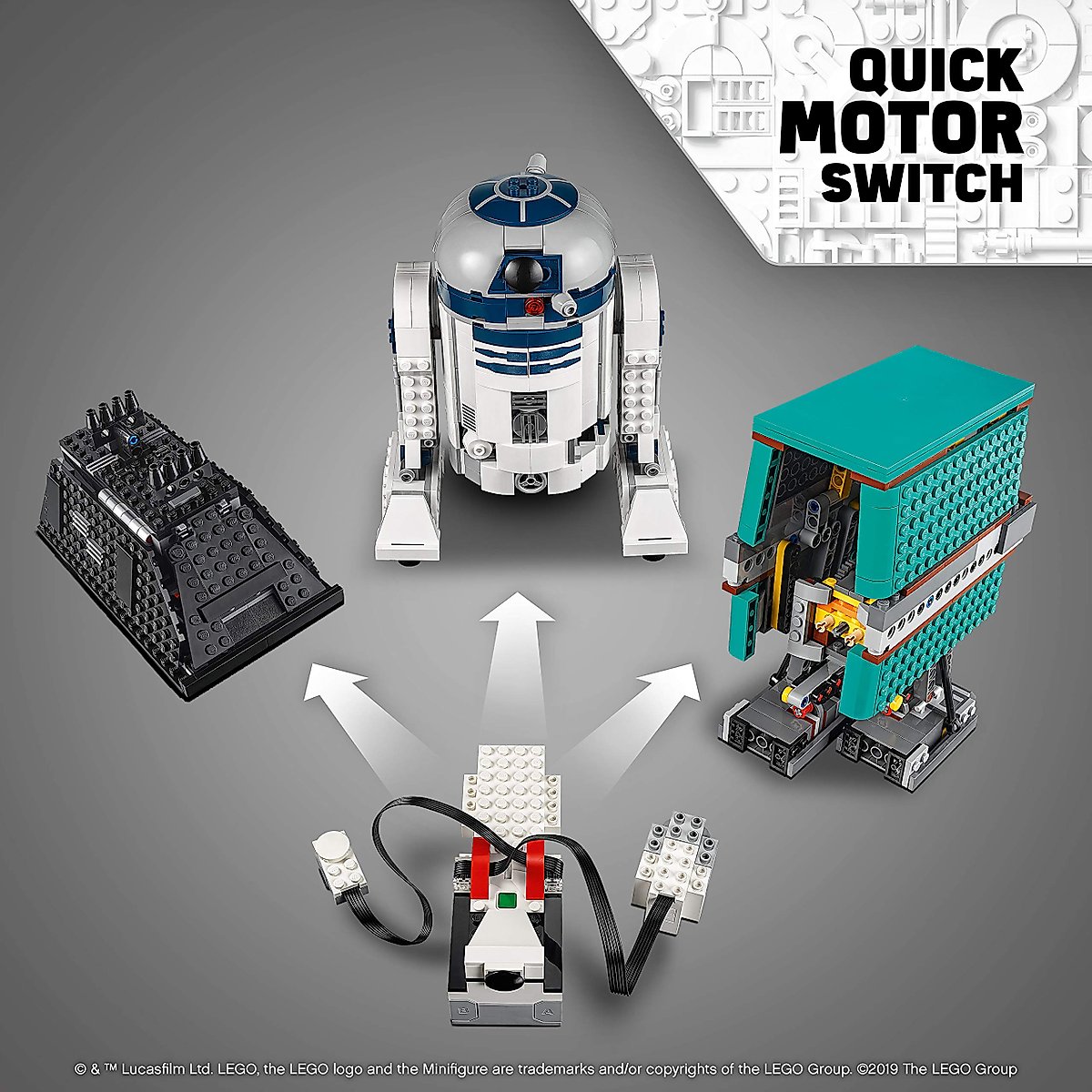 LEGO Star Wars Boost Droid Commander 75253 Star Wars Droid Building Set with R2 D2 Robot Toy for Kids to Learn to Code (1,177 Pieces)