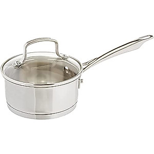 Cuisinart 8919-14 Professional Series 1-Quart Saucepan with Cover, Stainless Steel