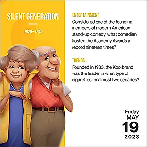 OK, Boomer 2023 Day-to-Day Calendar: 2023 Trivia Calendar