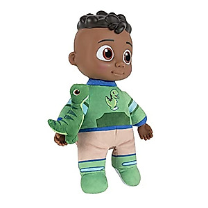 CoComelon My Friend Cody with Dinosaur Plush - Plays ‘Cody’s Special Dinosaur Day’ Song Clips - Press Tummy for Music and Phrases - Toys for Preschoolers
