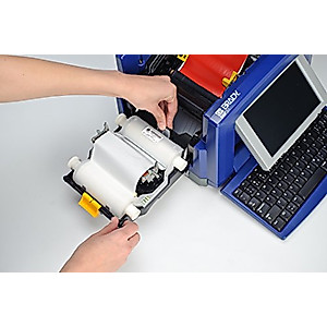 Brady - 118084 B30 Series R10000 Printer Ribbon (B30-R10000) - Black - 200' Length, 4.33" Width