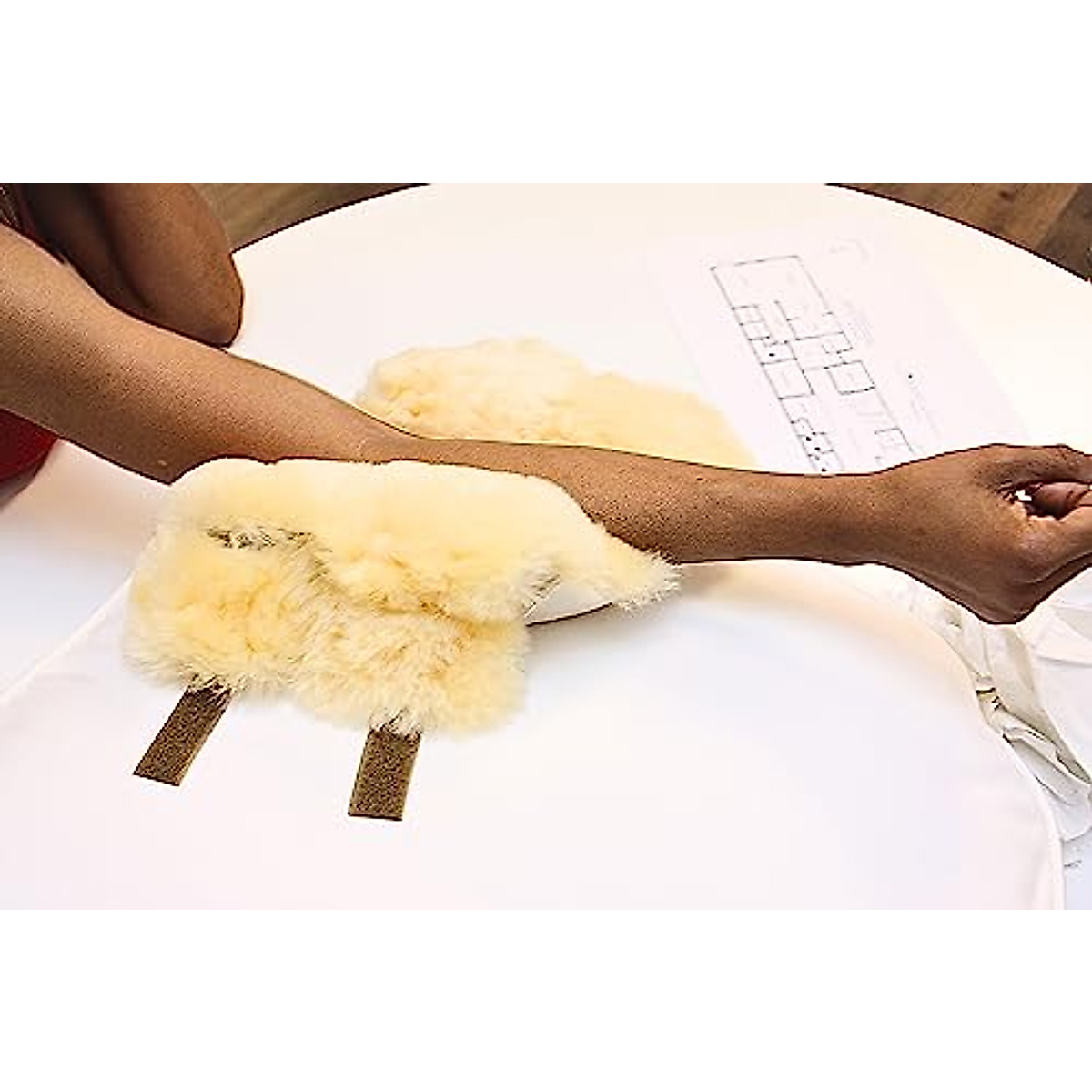 Sheepskin Ranch Natural Medical Sheep Skin Elbow Protector - 102