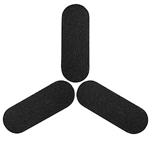 Ceiling Fan Filters for Blades,Ztaussi 5pcs Activated Coconut Shell Carbon Air Filters, Charcoal Vent Filter for Home, Cleaner Air, Dust Control