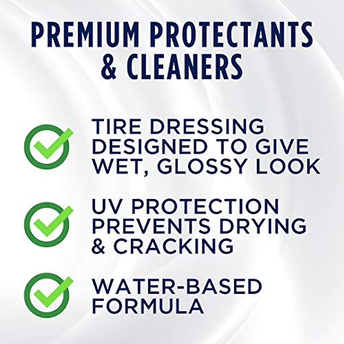 303 High Gloss Tire Shine & Protectant - Long-Lasting, Water-Based Formula - Superior UV Protection - No Harmful Silicones - Prevents Cracking - 16 fl. oz. (30395CSR) Packaging May Vary