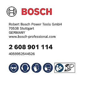 Bosch Professional 10x Expert C470 Sandpaper (for Hardwood, Paint on Wood, 100x150 mm, Grit 40, Accessories Multi Sander)
