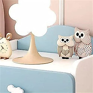 HIGOH Bedside Table Girls' Modern Bedside Cabinet Bedside Cabinet Cabinet Desk Furniture