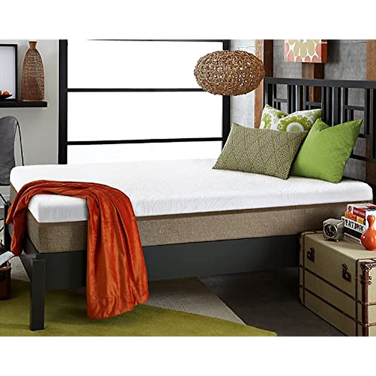 Live and Sleep Ultra RV Mattress, Short Queen Gel Memory Foam Mattress - 12 Inch - Cool Bed in a Box - Camper, Trailer, Truck - RV Short Queen Size