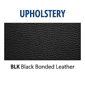 OfficeSource Sierra Series High-Back Executive Office Chair, Black