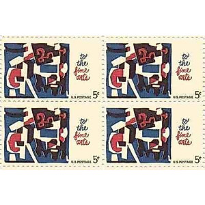 To The Fine Arts Set of 4 x 5 Cent US Postage Stamps NEW Scot 1259 by US Postal Service