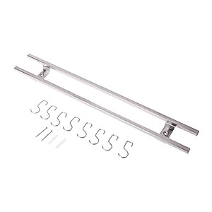 ZHENZQ Double Magnetic Knife Holder 45cm Kitchenware Utensil Tools Hanging Rack Set Dining Room Kitchen Rack