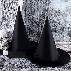 Virtue morals 16 Pieces Halloween Witch Hat Halloween Decorations Witch Hat Halloween Party Decoration Hats