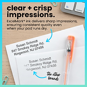 Self Inking Stamp Refill Ink - 2 oz. - Black Ink