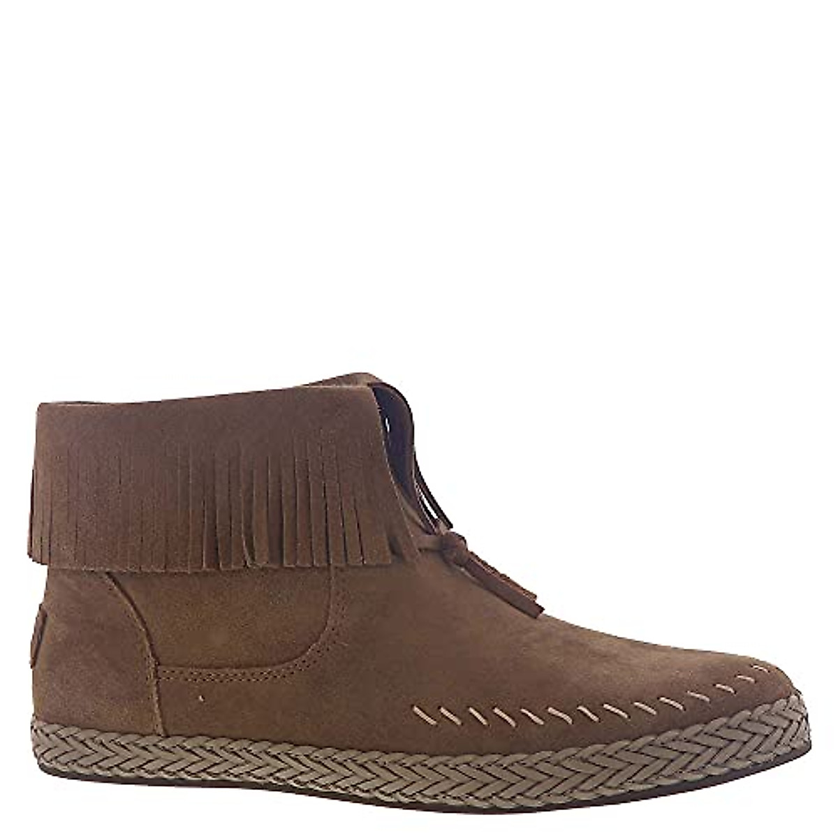 UGG Women's Kennadi Ankle Boot, Chestnut Suede, 9
