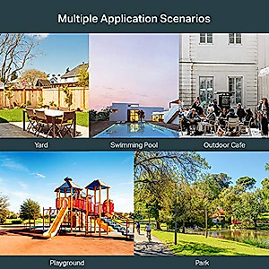TP-Link EAP110-Outdoor V3 | Omada N300 Wireless Outdoor Access Point | WiFi Coverage up to 200 meters| Passive PoE w/ Free PoE Injector | SDN Integrated | Cloud Access & Omada App | White