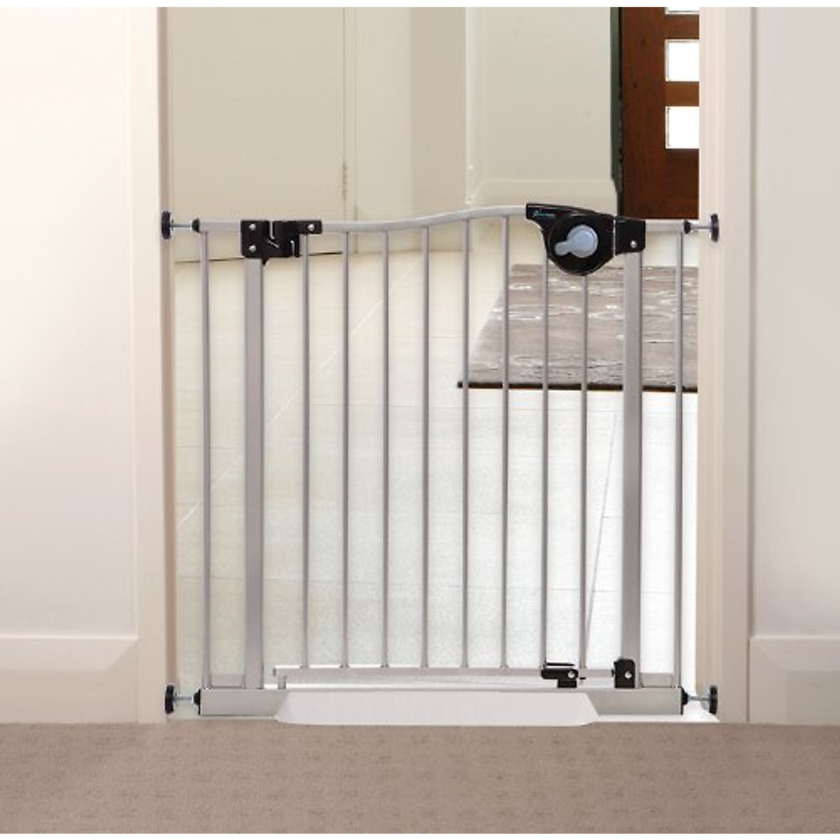 Dreambaby Watch-The-Step Baby Gate Ramp - Compatible with Most Pressured Mounted Gates - White - Model L837 (Pack of 2)