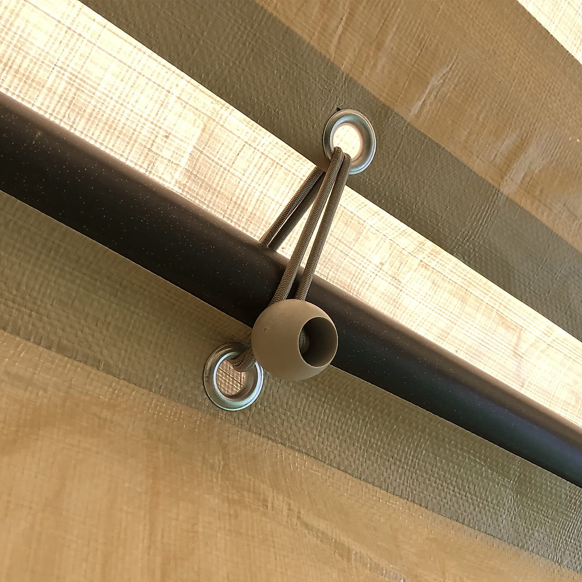 Carport, 10 x 20 ft Heavy Duty Carport with Ventilated Windows, Portable Garage with Removable Sidewalls & Doors, All-Season Car Canopy for Auto, Truck, Boat, SUV, Beige CP01