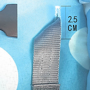 AT Seat Covers Cushion for IKEA Antilop Highchair, Washable Foldable Baby Highchair Cover IKEA Childs Chair Insert Mat Cushion(Blue)