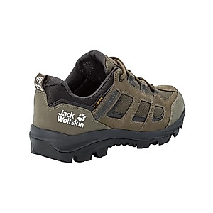 Jack Wolfskin Men's Vojo 3 Texapore Low M Hiking Boot, Khaki/Phantom, 10.5