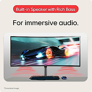 LG Smart Monitor (43SQ700S) -43-Inch 4K UHD(3840x2160) IPS Display, webOS Smart Monitor, ThinQ Home, Magic Remote, USB Type-C, 2X Stereo Speakers, AirPlay 2, Screen Share, Bluetooth,White