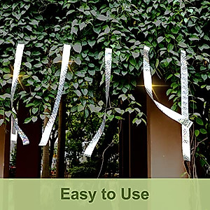 OFFO Bird Reflective Tape, 330 Feet x 1.9 Inches Dual-Sided Bird Reflective Tape Outdoor for Garden, Farm, Orchard or Courtyard